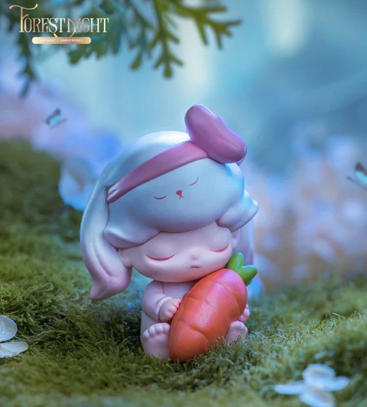 popmart dimoo forest night sleepy bunny, Hobbies & Toys, Toys & Games ...