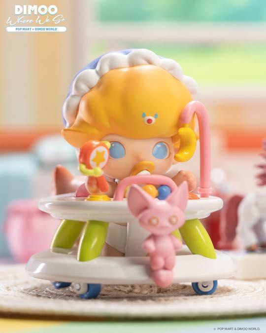popmart dimoo where we go baby walker, Hobbies & Toys, Toys & Games on ...