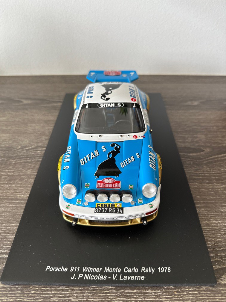 Porsche 911 winner Monte Carlo rally 1978, Hobbies & Toys, Memorabilia ...