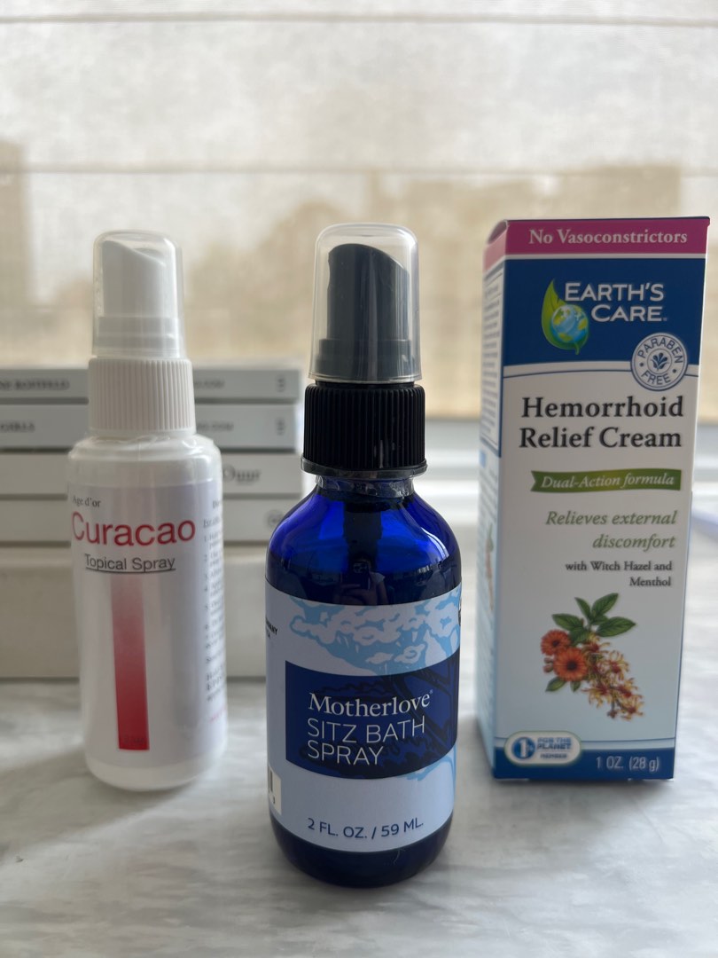 Postpartum Perineal Sprays & Hemorrhoid Relief Cream, Babies & Kids ...