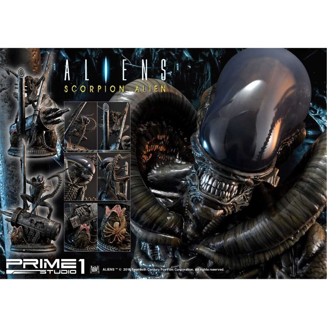 Prime 1 Studio Aliens (Comics) Scorpion Alien PMDHAL-01 Toy Figure ...