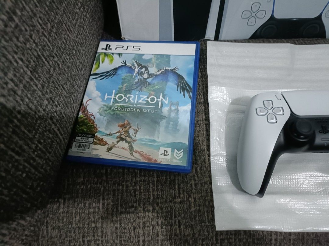 Ps5 disc ed. Complete with horizon forbidden west, Video Gaming, Video ...
