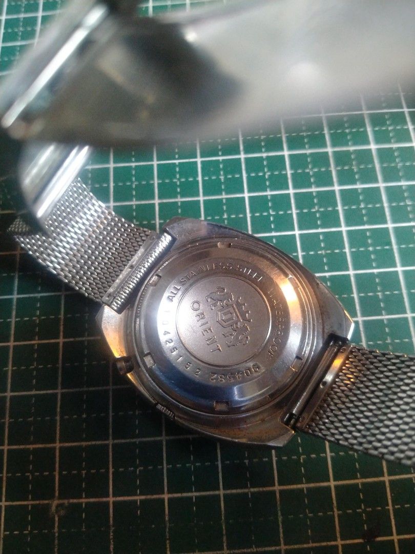 Rare vintage Orient Super Racer Crystal watch, Men's Fashion, Watches ...