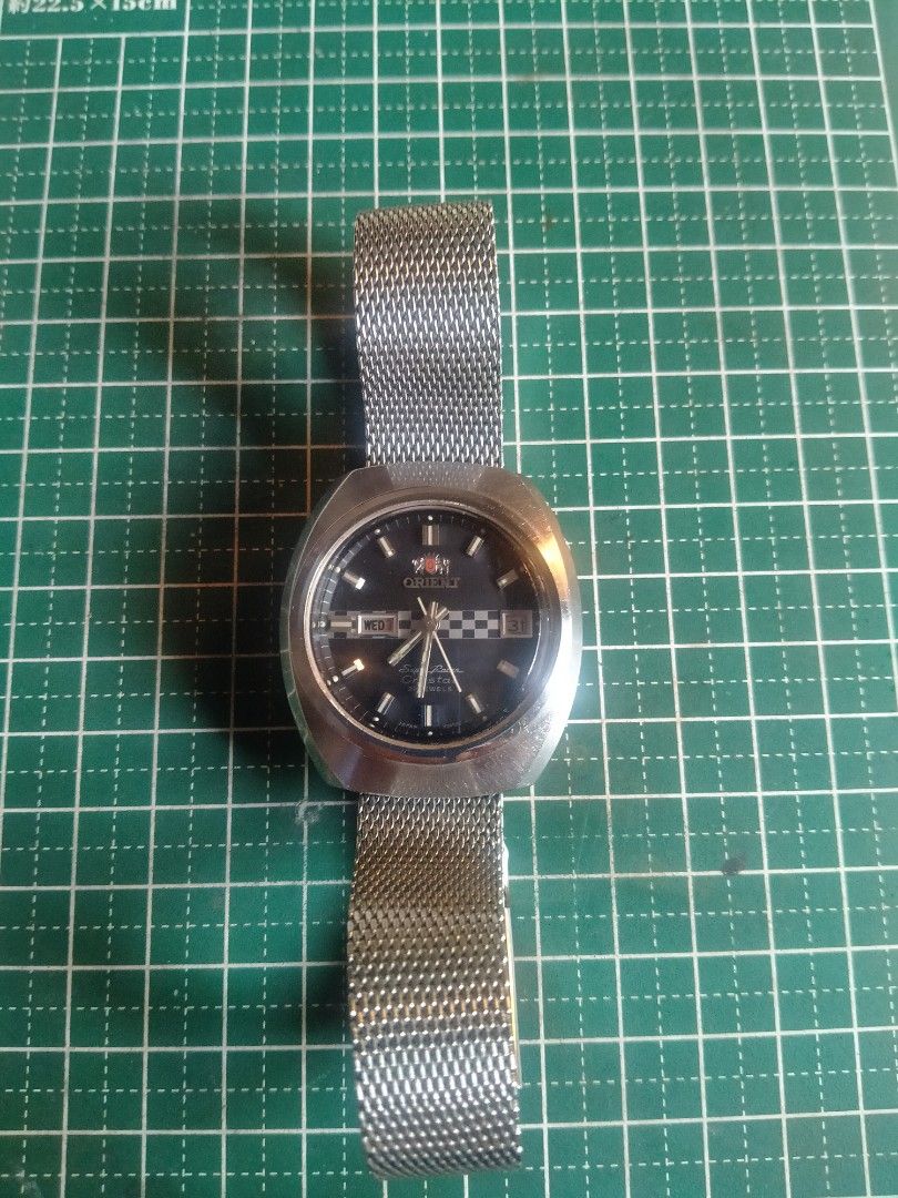 Rare vintage Orient Super Racer Crystal watch, Men's Fashion, Watches ...