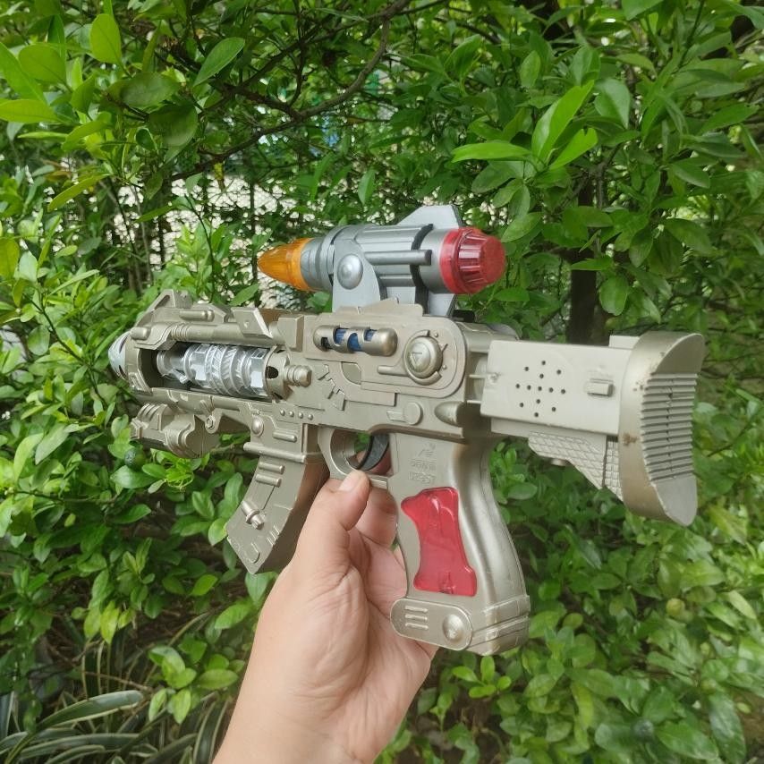 Ray Gun Toy with Lights and Sounds on Carousell