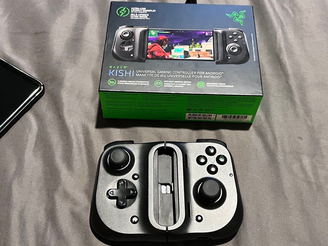 Razer Kishi mobile gaming controller, Video Gaming, Video Game Consoles ...