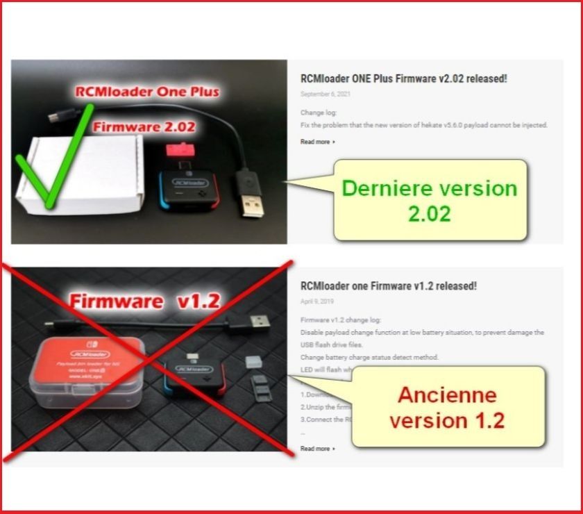 Rcm Loader And Jig One Plus V2 02 Latest Updated Accessory Hekate V6 0 5 Atmosphere 1 5 4