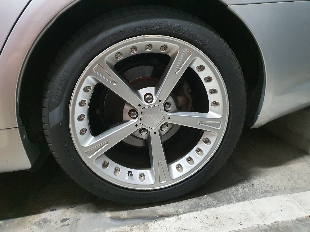 Rep 17 inch Ac Schnitzer rims w tyres, Car Accessories, Tyres & Rims on ...