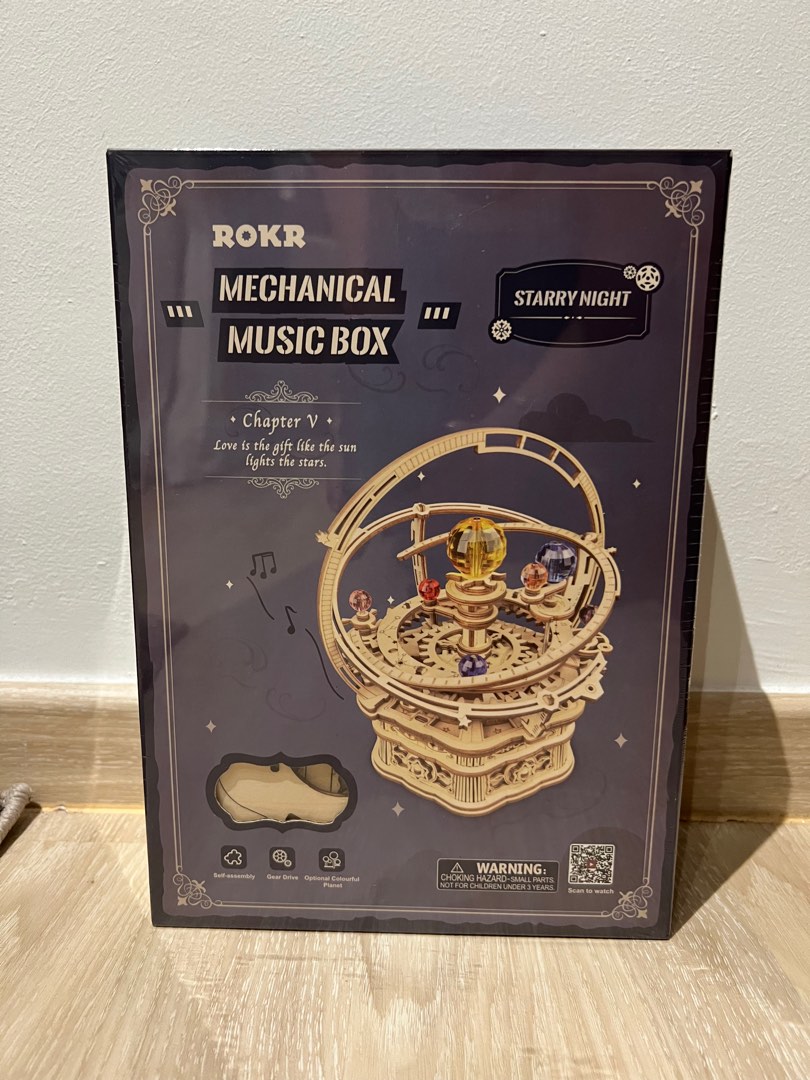 ROKR mechanical musical box, Hobbies & Toys, Toys & Games on Carousell