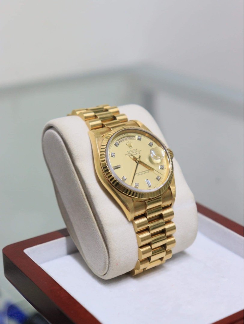Rolex datejust presidential 2019 36mm, Luxury, Watches on Carousell