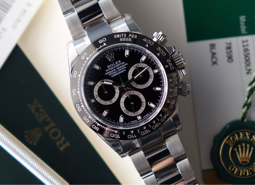 LNOS barcode stickers Rolex Daytona Godzilla 116500LN, Luxury, Watches ...