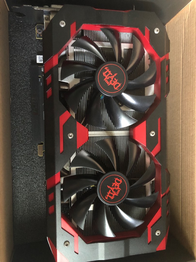 RX 580 red devil 8GB, Computers & Tech, Parts & Accessories, Computer ...