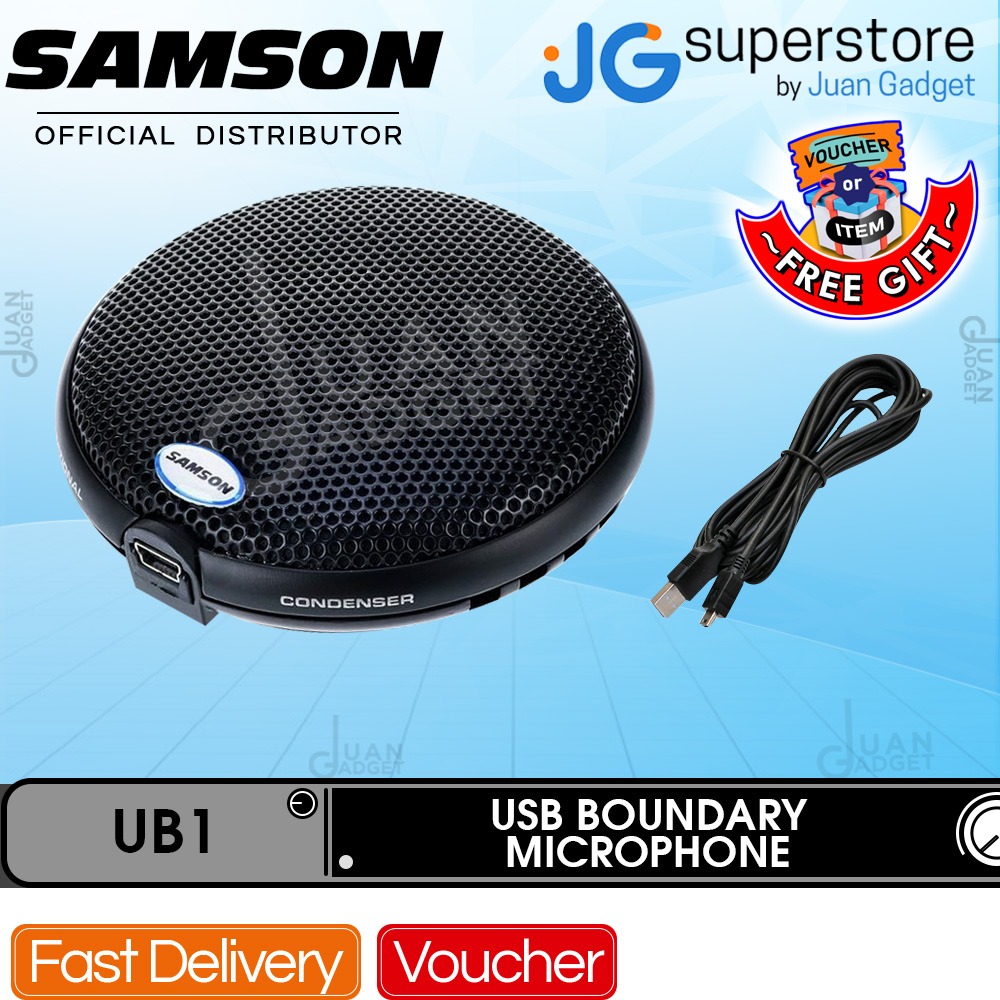 Samson UB1 Omnidirectional USB Boundary Condenser Microphone Surface ...