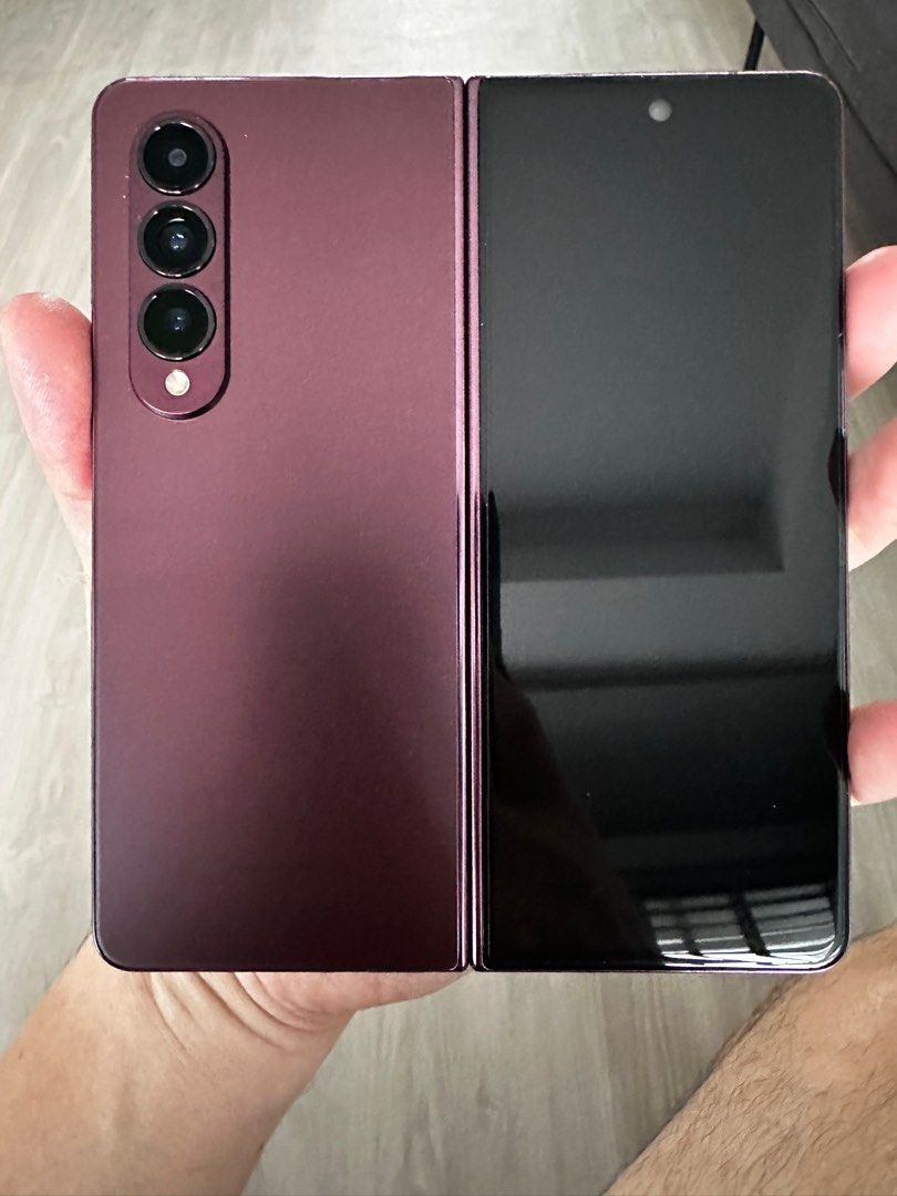 Samsung Fold 512GB Bur Red, Mobile Phones & Gadgets, Mobile Phones ...