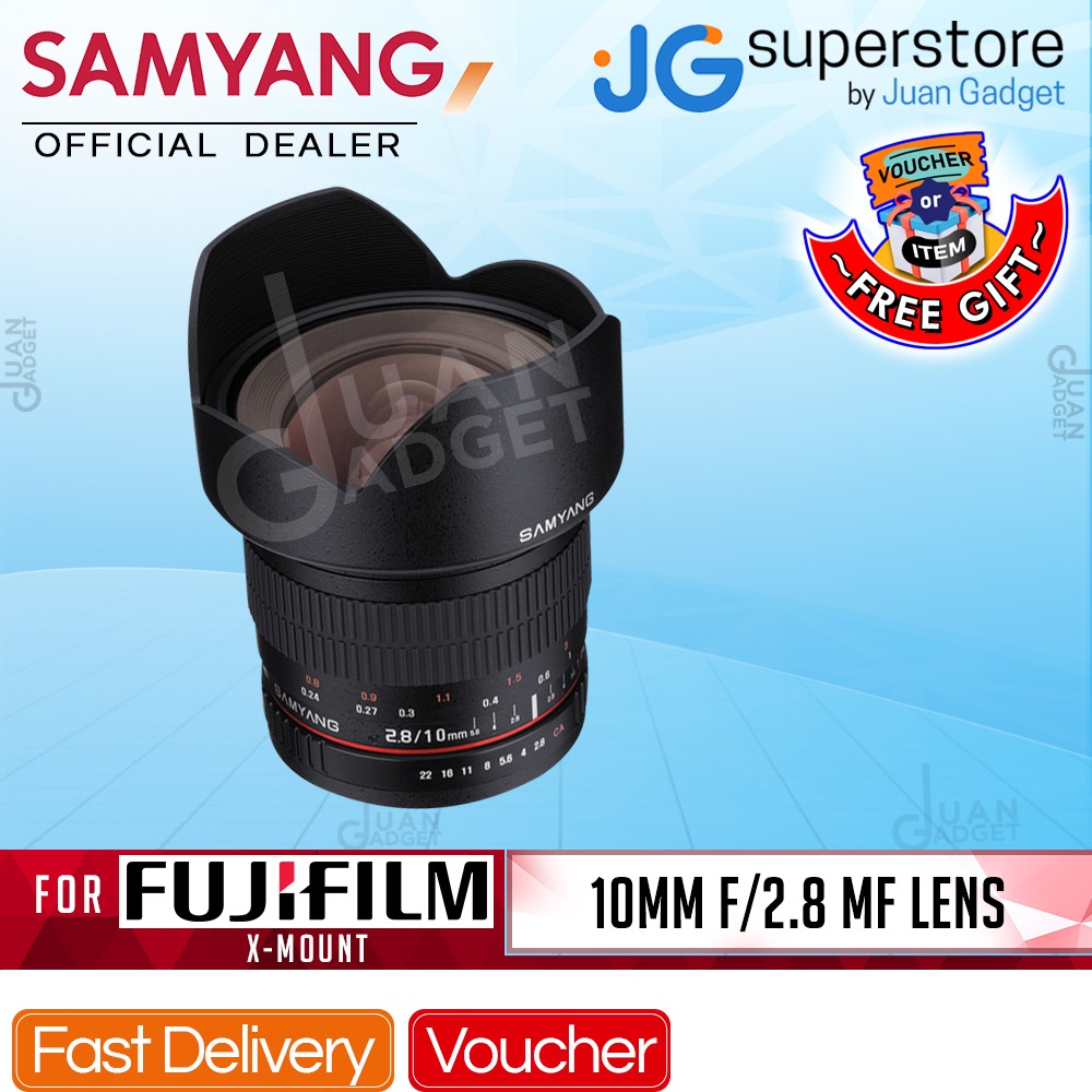Samyang Wide Angle Prime 10mm f/2.8 ED AS NCS CS Lens Compatible for ...