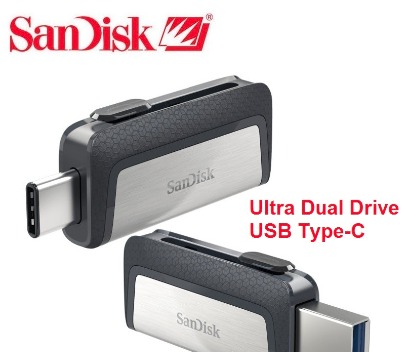 Sandisk Ultra Type-C Dual USB Drive 3.1 OTG Thumb Drive (ML0416 ...