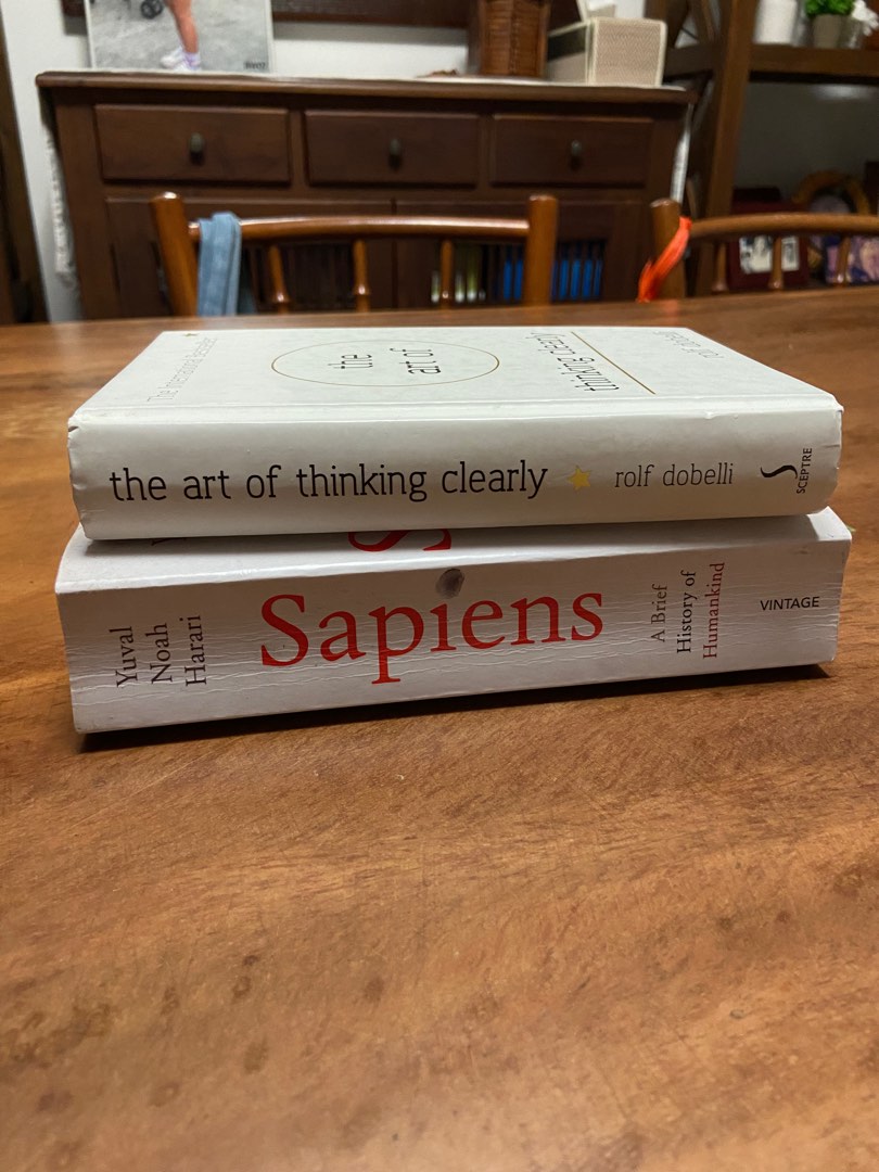 Sapiens Art of Thinking clearly, Hobbies & Toys, Books & Magazines ...