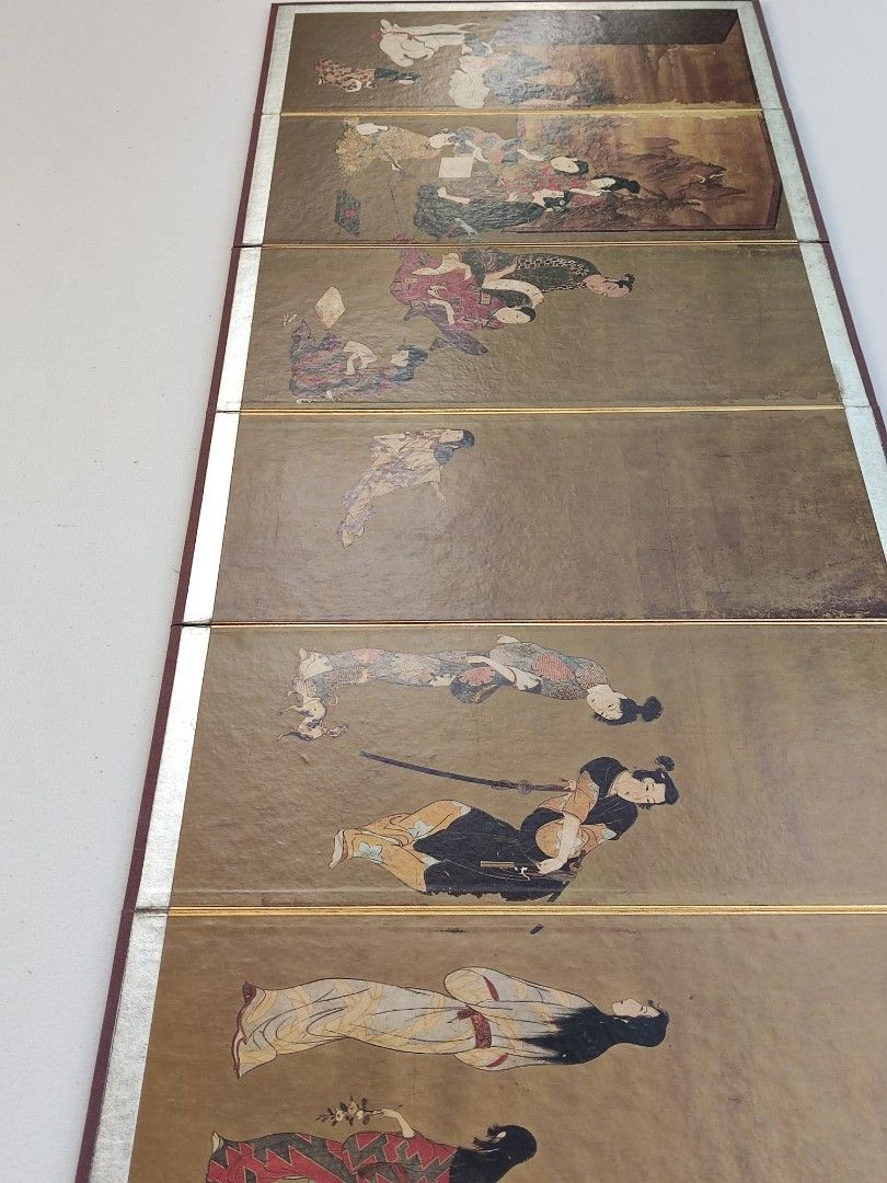 Scaled Version of Hikone Folding Screen, Hobbies & Toys, Memorabilia ...