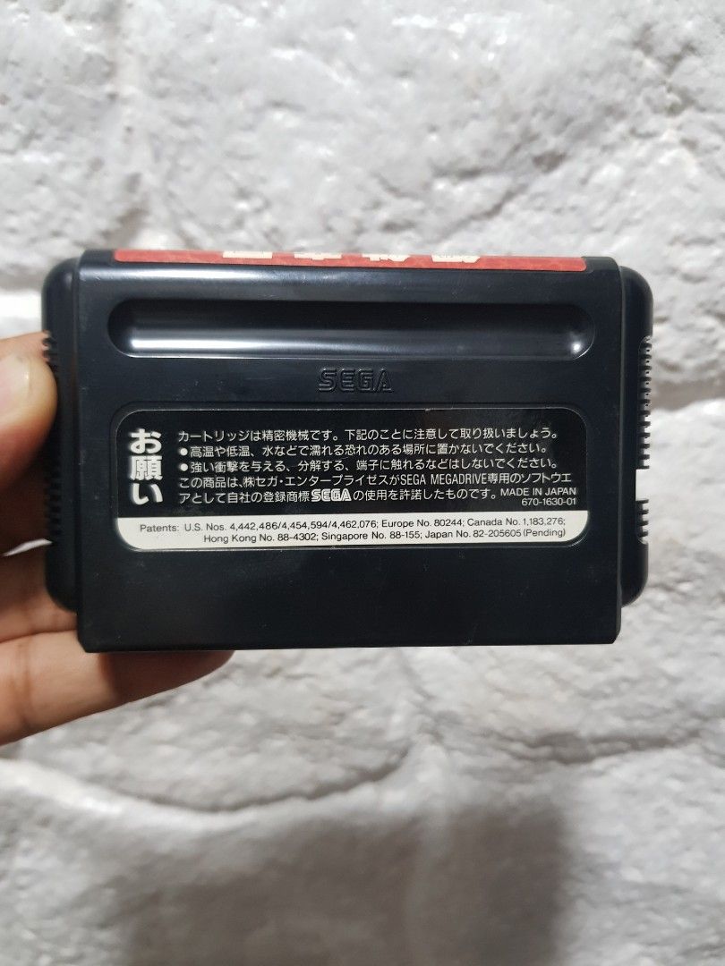 Sega Mega Drive Cart Game, Video Gaming, Video Games, Others on Carousell