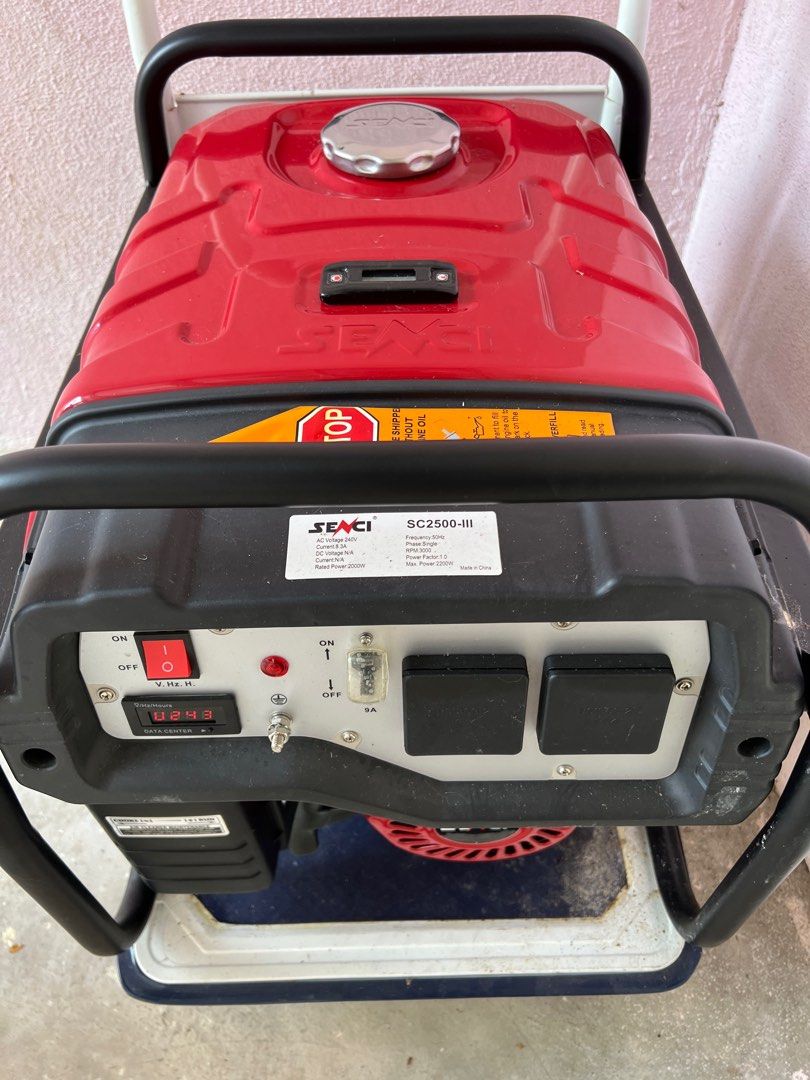 Senci SC2500-III Generator, Auto Accessories on Carousell