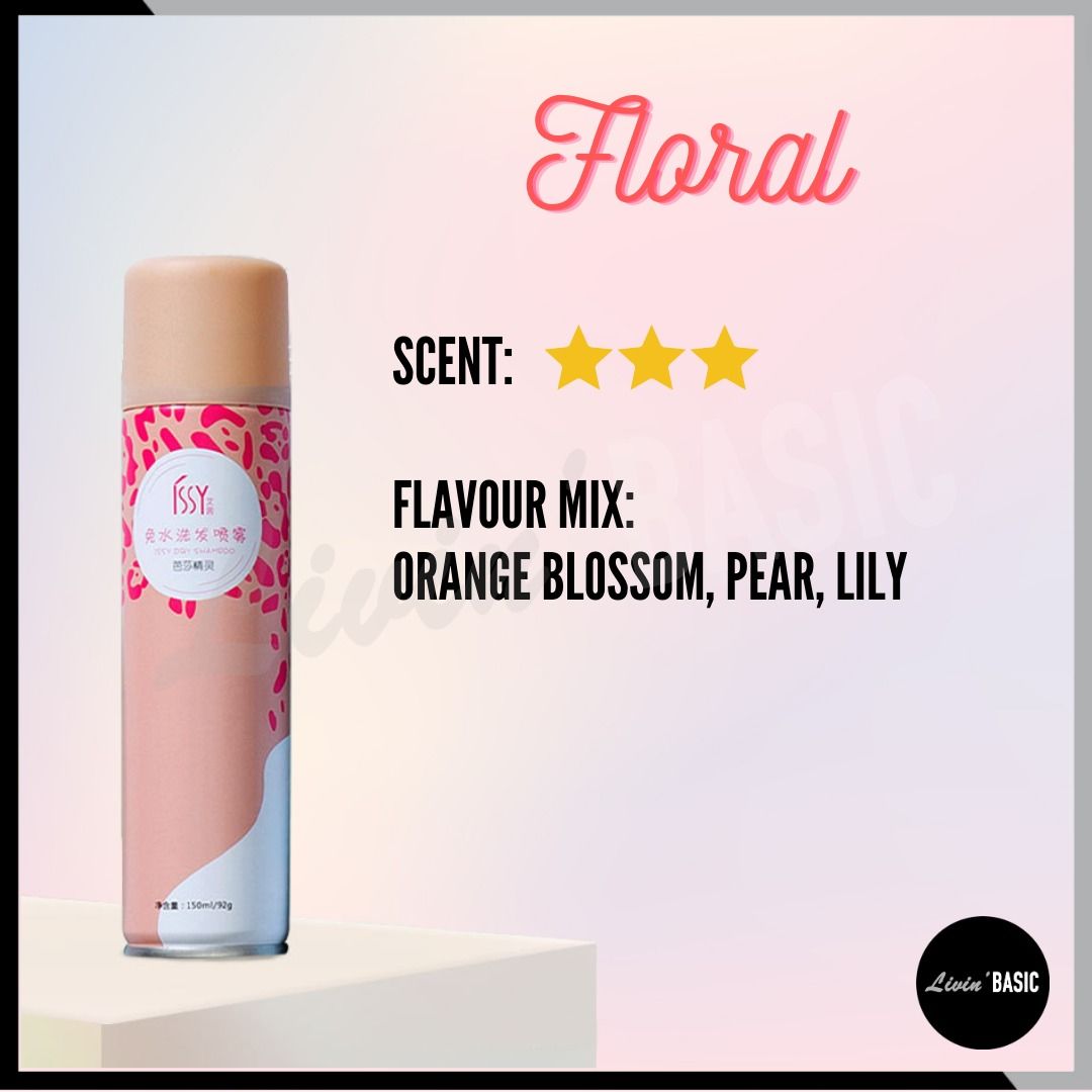 [SG Stock] Issy Dry Shampoo for Oily Hair Scalp Scented Spray Oil Free ...