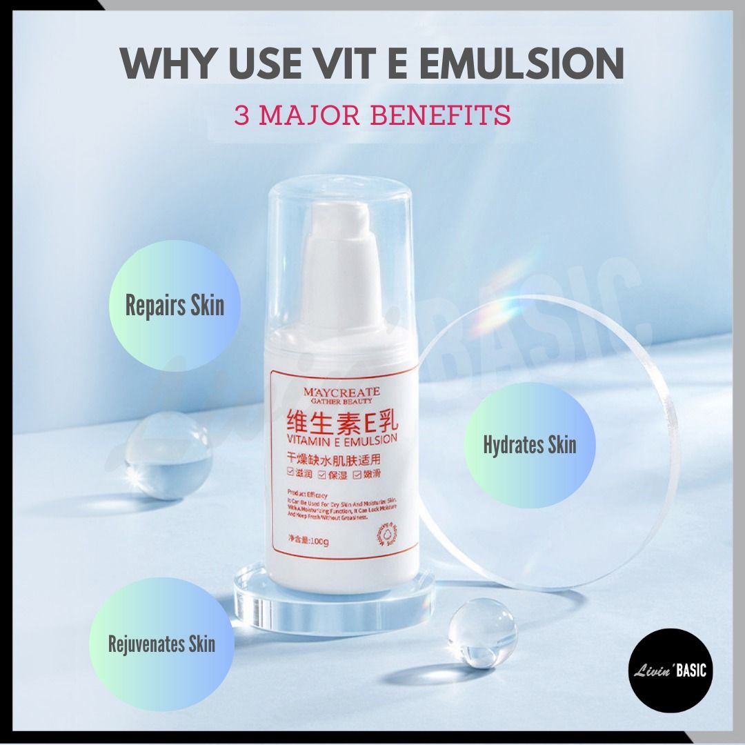 [SG Stock] MayCreate Vitamin E Emulsion Moisturising Cream Hand ...