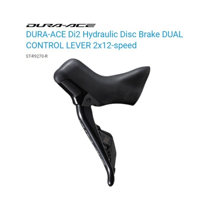 Shimano Dura Ace ST-R9270 Di2 Road Bike Bicycle Hydraulic Disc Brake ...