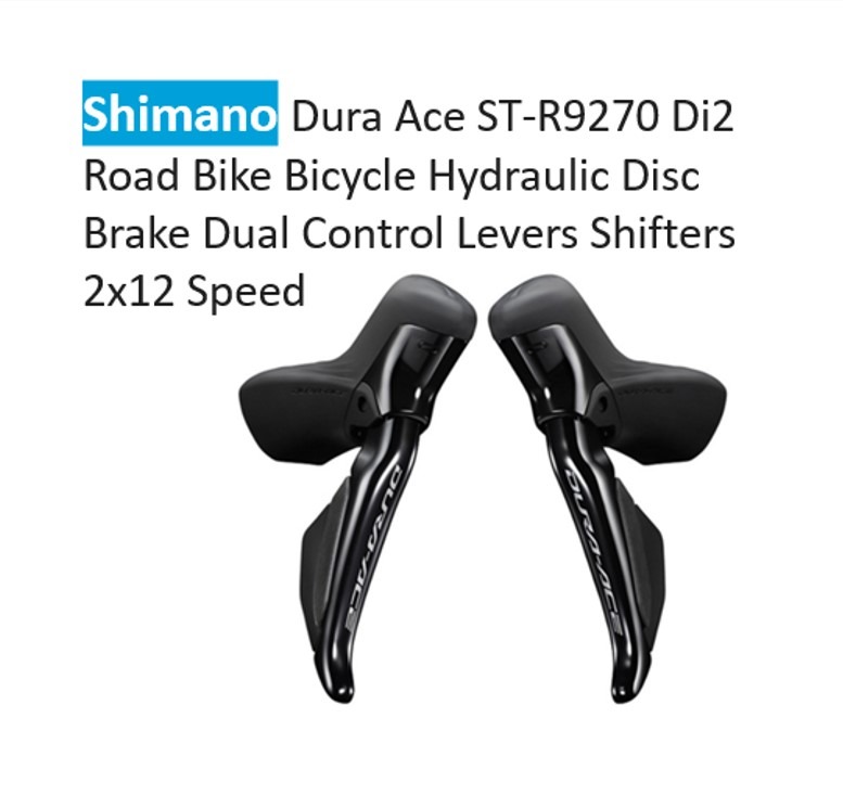Shimano Dura Ace ST-R9270 Di2 Road Bike Bicycle Hydraulic Disc Brake ...