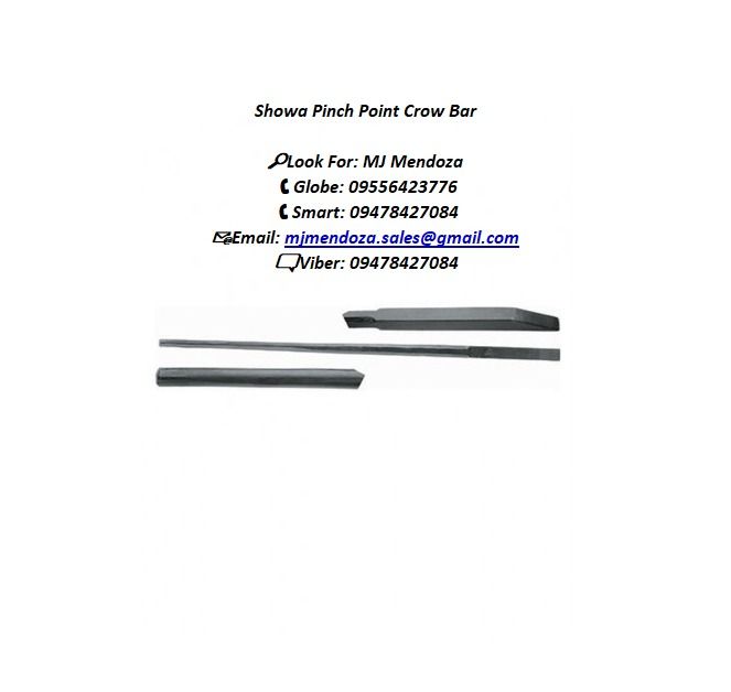 Showa Pinch Point Crow Bar, Commercial & Industrial, Industrial ...