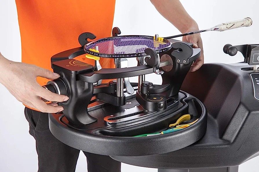 SIBOASI Badminton Stringing Machine Electronic Standing Racquet String machine Badminton Racket ...