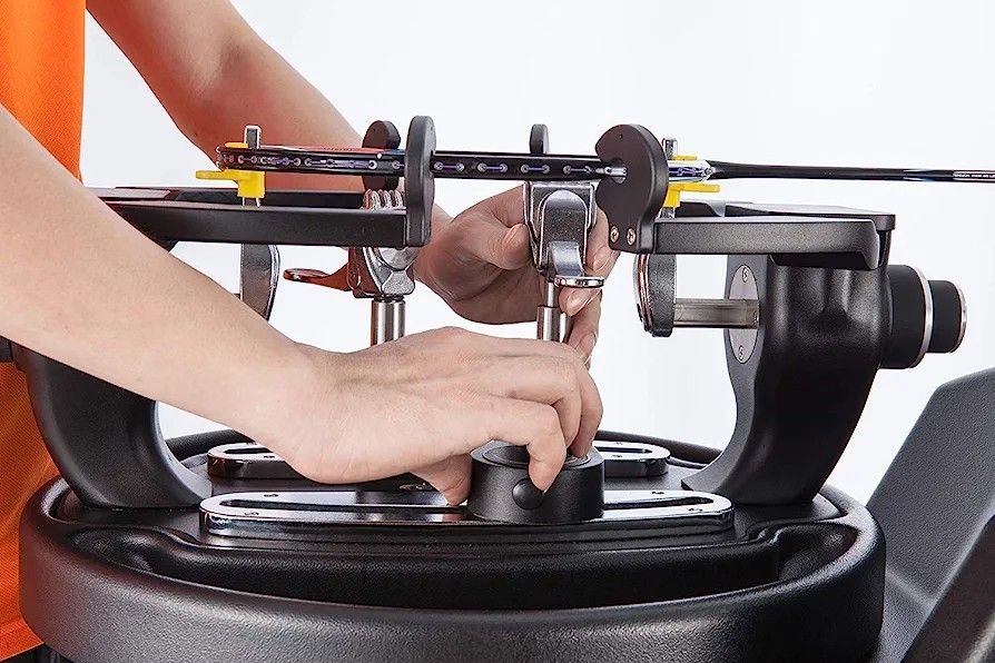 SIBOASI Badminton Stringing Machine Electronic Standing Racquet String machine Badminton Racket ...