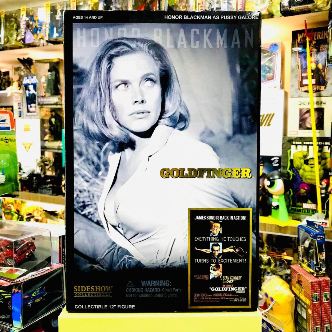 SIDESHOW CLASSIC 1/6 JAMES BOND 007 COLLECTION SERIES - GOLDFINGER PUSSY GALORE ( HONOR BLACKMAN ...