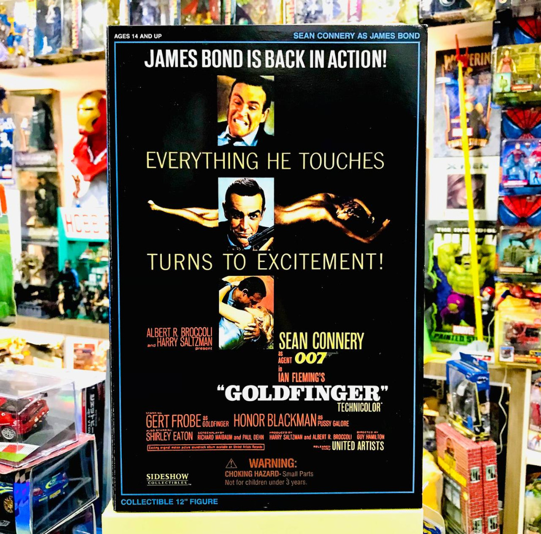 SIDESHOW CLASSIC 1/6 JAMES BOND 007 COLLECTION SERIES - GOLDFINGER ...