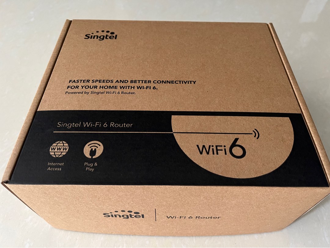 SingTel Askey WiFi 6 Mesh Router, Computers & Tech, Office & Business ...