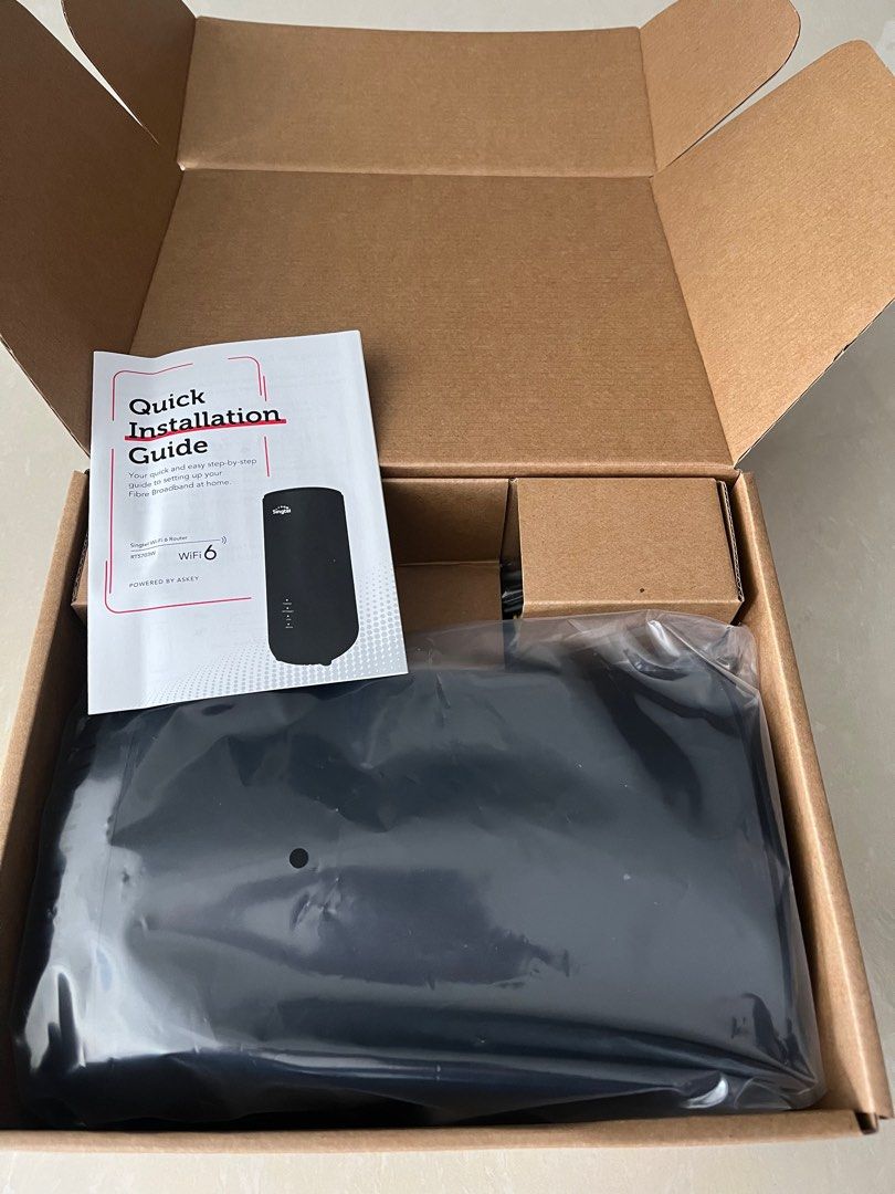 SingTel Askey WiFi 6 Mesh Router, Computers & Tech, Office & Business ...