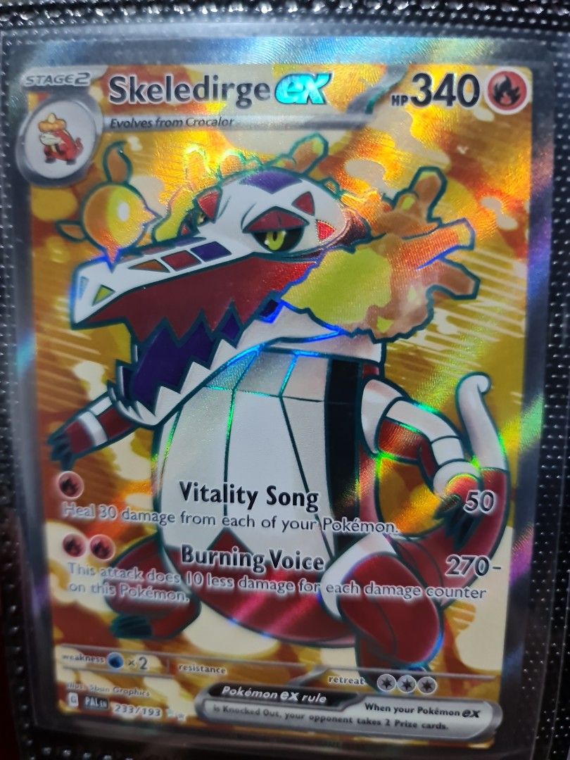 Skeledirge ex sir / skeledirge ex sr/ squawkabilly ex / copperajah ex ...