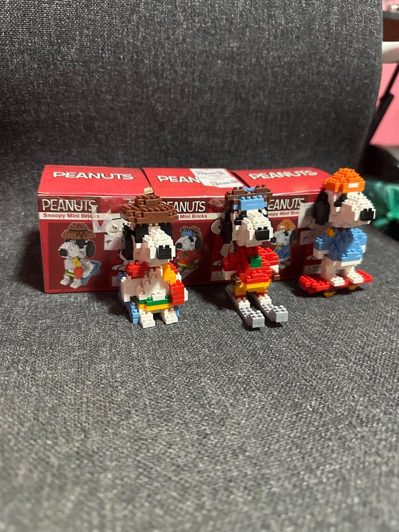 Snoopy Lego Set on Carousell