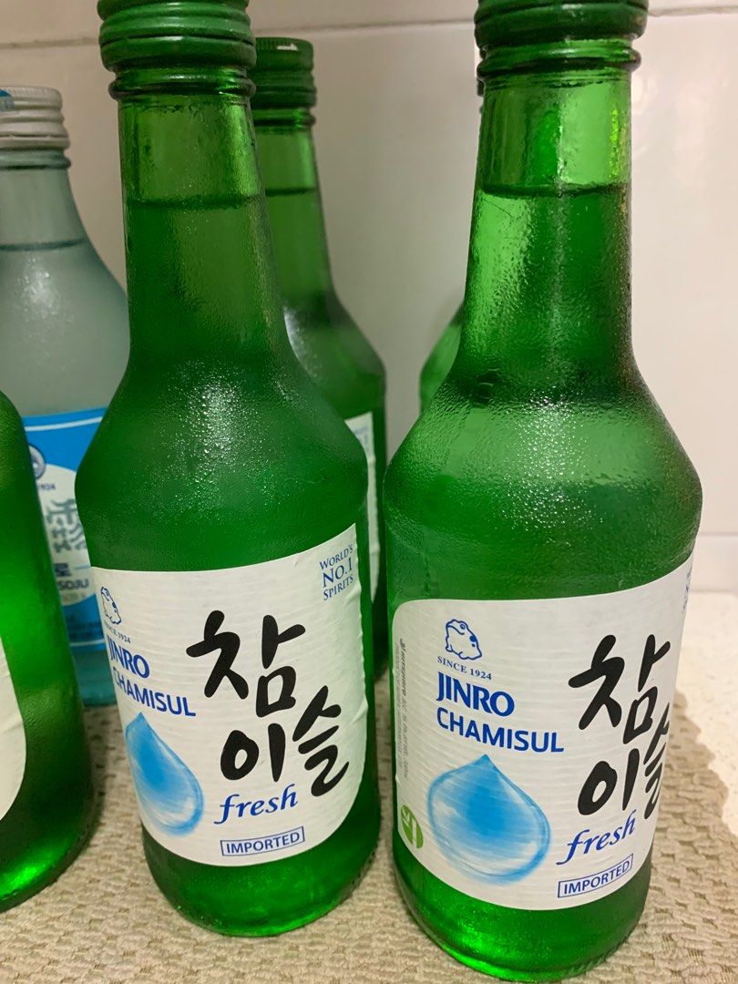 Soju Jinro, Food & Drinks, Alcoholic Beverages on Carousell