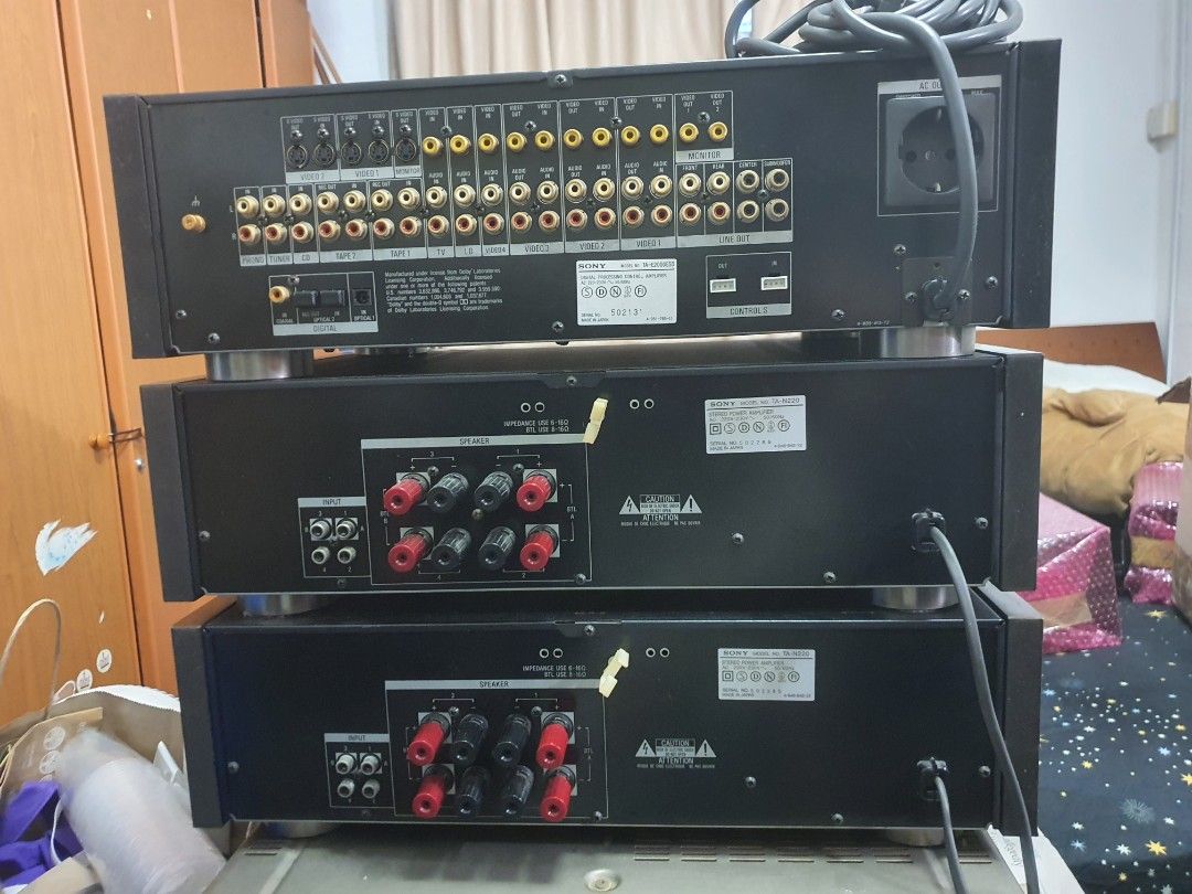 Sony mono amp & pre amp B&W686 Speaker not bose dali yamaha krell ls3/5a proac roger falcon ...