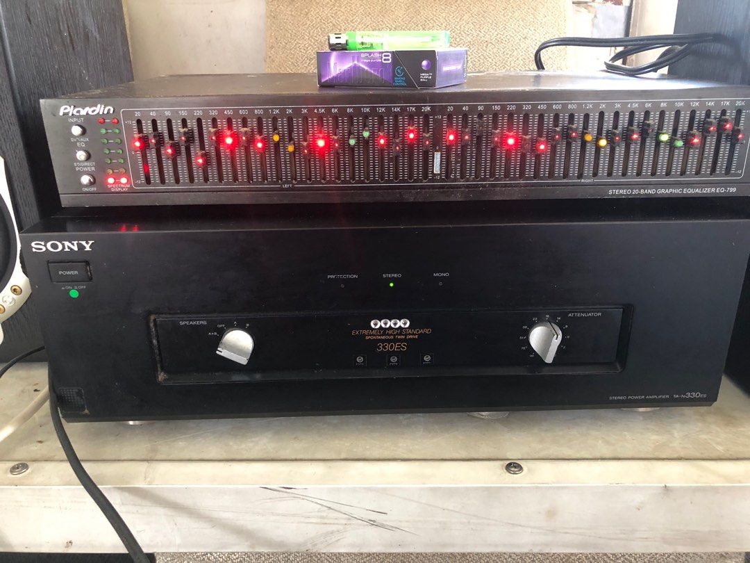 SONY TA-N330es + EQUALIZER ( 2 item ), 公告欄 - Carousell