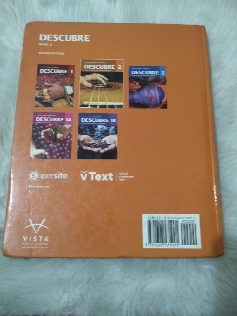 Spanish Book Descubre 2, Hobbies & Toys, Books & Magazines, Textbooks ...