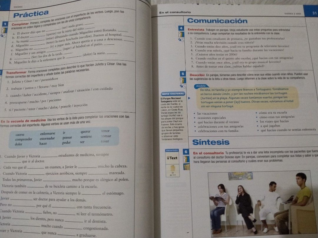 Spanish Book Descubre 2 on Carousell