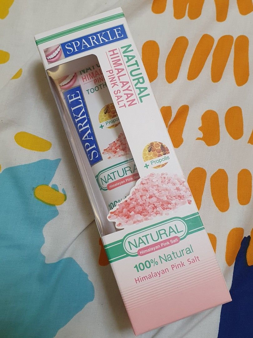 Sparkle Natural Himalayan Pink Salt Healthy Whitening Toothpaste 100g ...