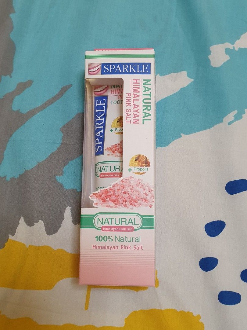 Sparkle Natural Himalayan Pink Salt Healthy Whitening Toothpaste 100g ...