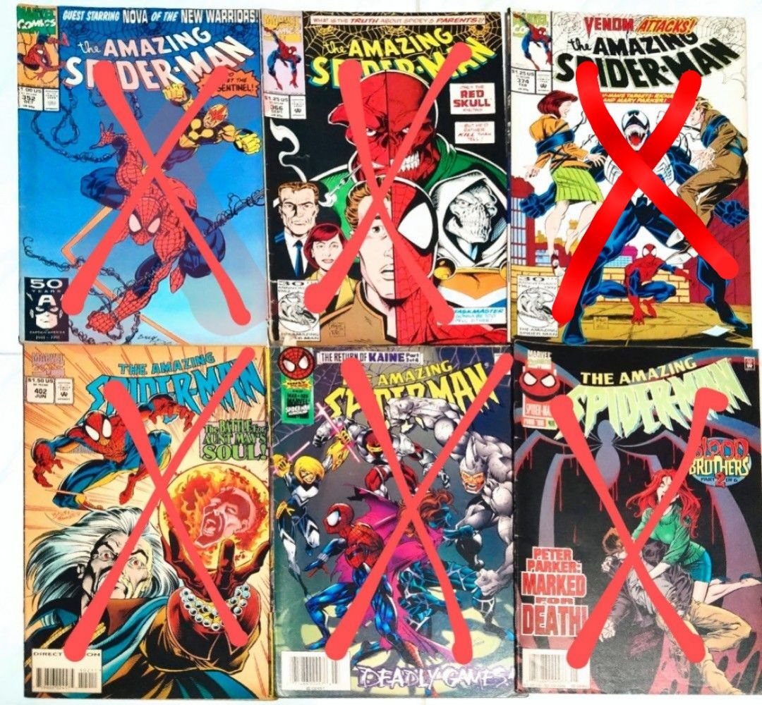 SPIDERMAN COMICS, Hobbies & Toys, Books & Magazines, Comics & Manga on ...