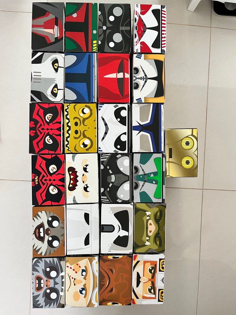 Star Wars Original Generation 1 Set of 25 Darth Vader Troopers Wicket ...