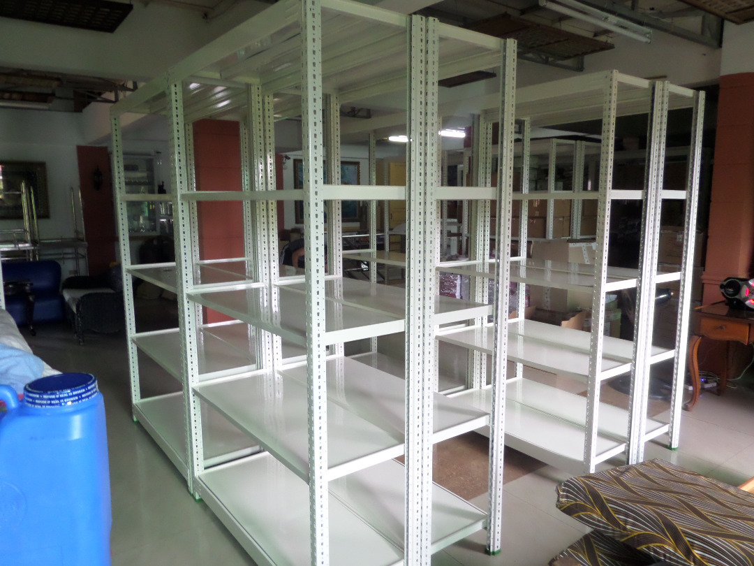 Steel rack boltless type supermarket display racks heavy duty ...