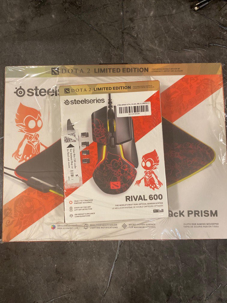 Steelseries rival 600 limited edition, Computers & Tech, Parts ...