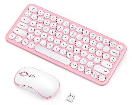 [Stockist.SG] SEENDA Wireless Keyboard Mouse UK Layout - Rechargeable ...