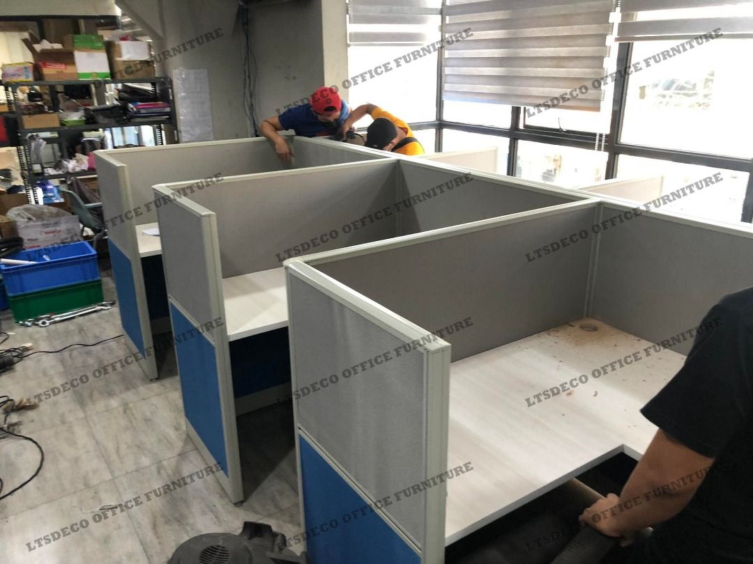 TABLE / BPO MODULAR OFFICE PARTITION - WORKSTATION CUBICLE OFFICE ...